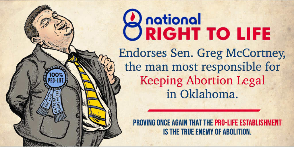 National Right to Life Endorses Greg McCortney, the Senator Who Kept ...